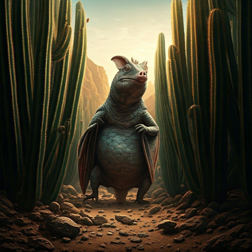 a walk in the desert - Flying Lizard Hybrids in a Desert Rav...