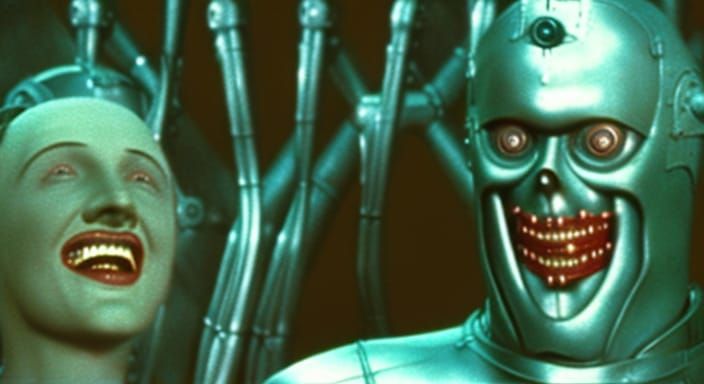 Rotwang pondered the question, can a human and a robot find happiness ...