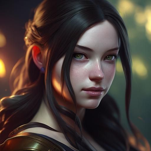 Beauty Simple and Charming - AI Generated Artwork - NightCafe Creator