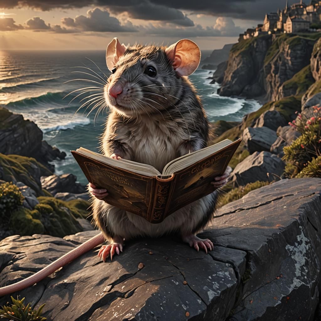 Educated Rat - AI Generated Artwork - NightCafe Creator