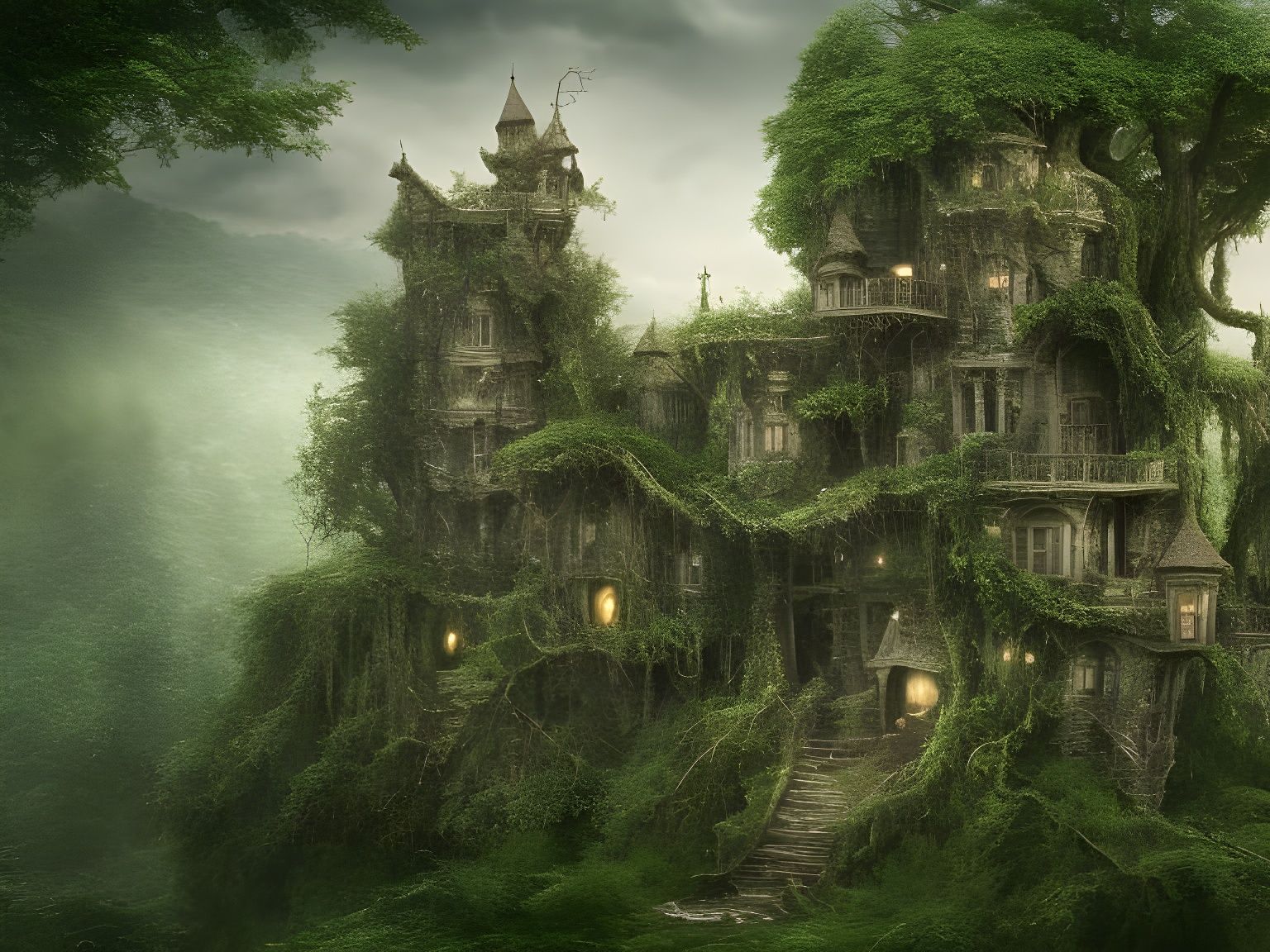 Welcome to the jungle - AI Generated Artwork - NightCafe Creator