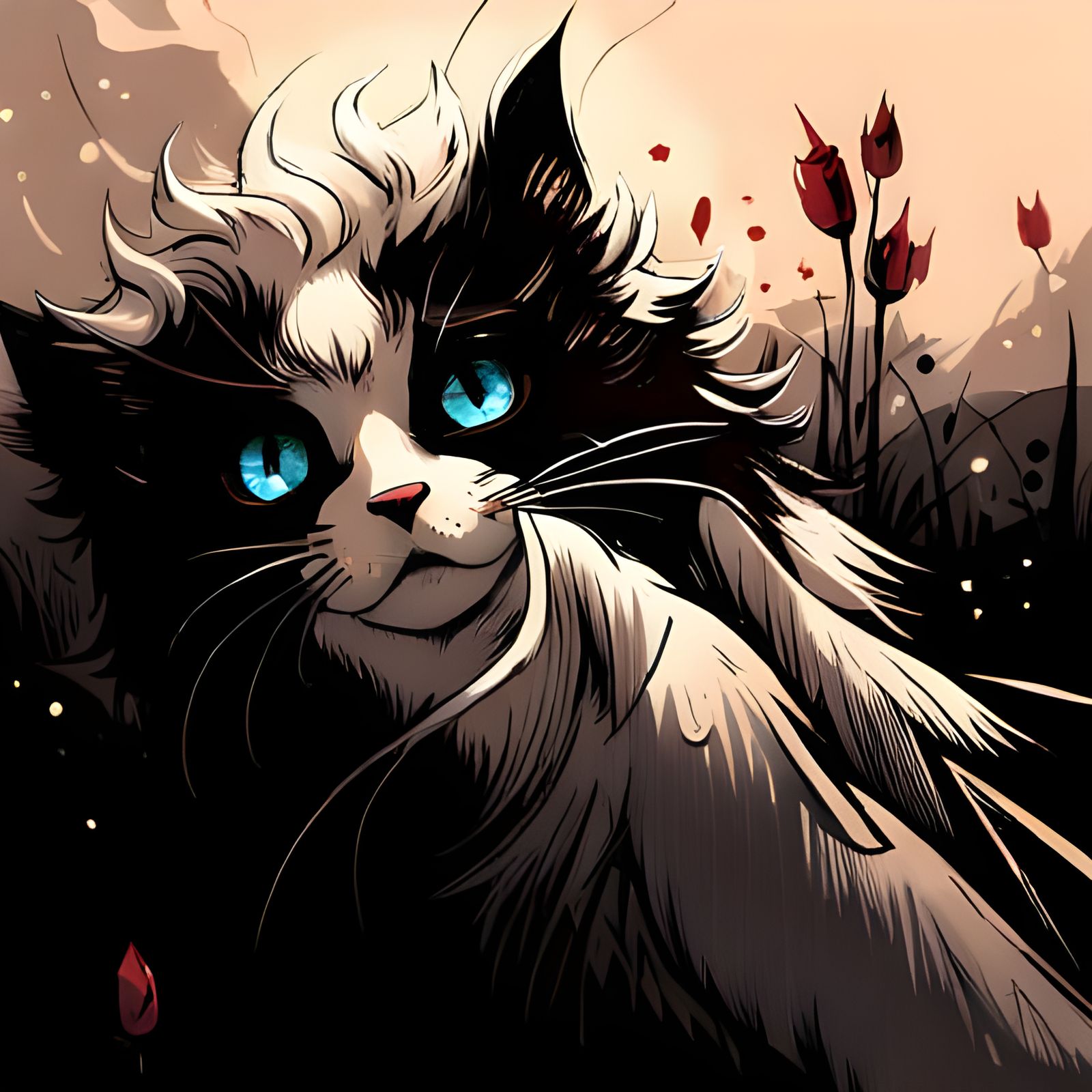 Curious Cat - AI Generated Artwork - NightCafe Creator