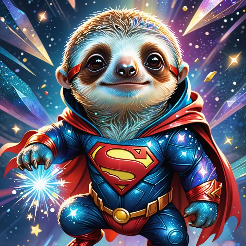 Super Sloth! - AI Generated Artwork - NightCafe Creator
