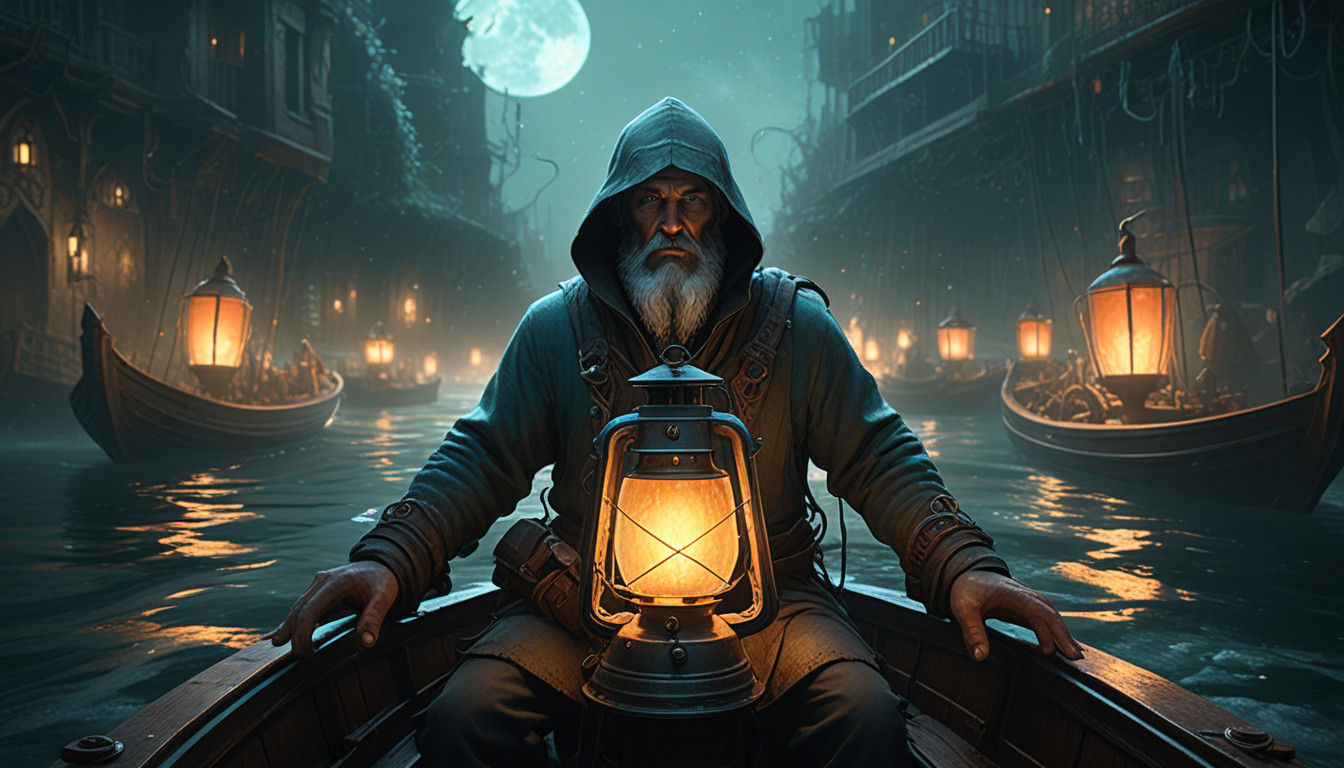 the ferryman - Mystical Ferryman Reigns Over the Underworld ...
