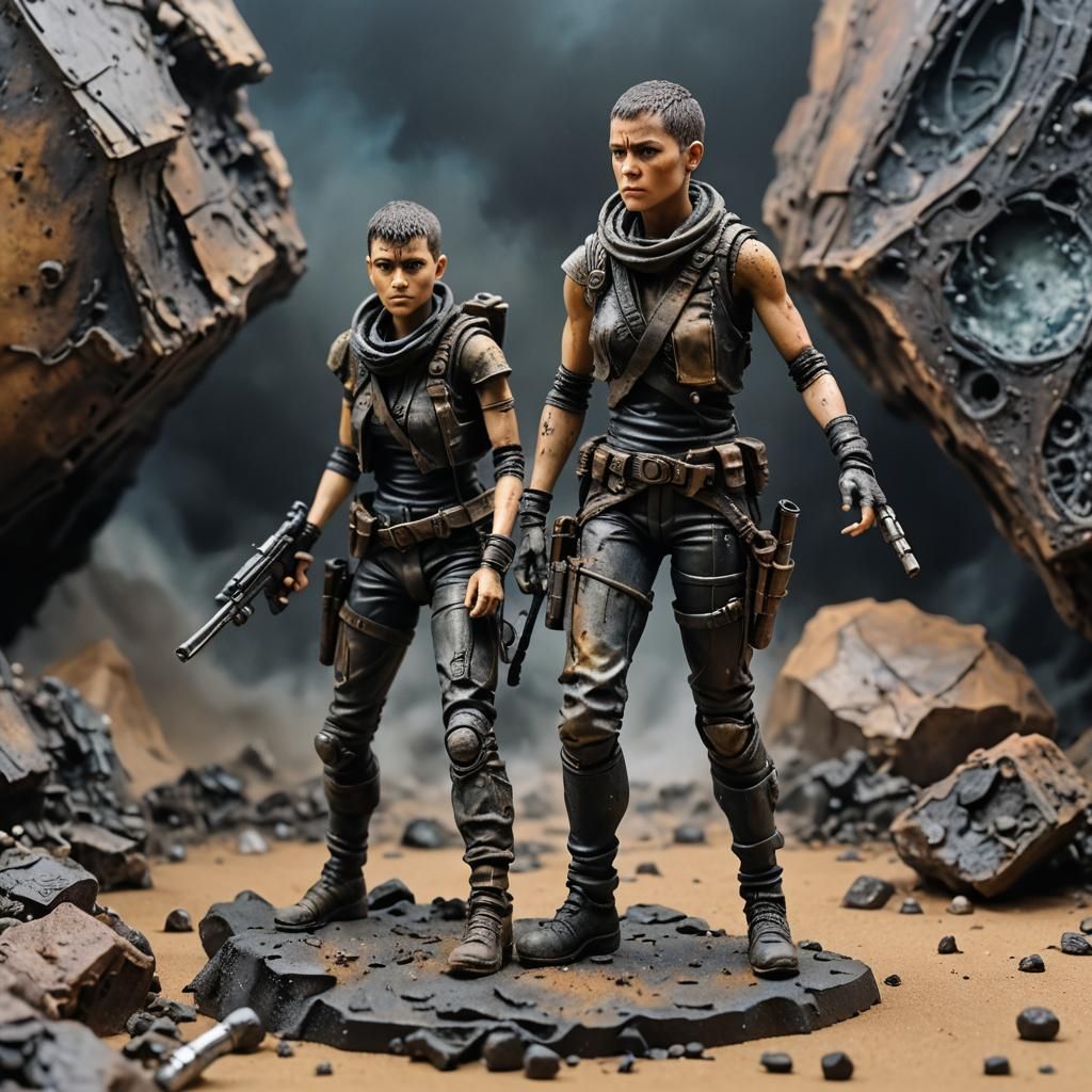 Furiosa: A Mad Max Saga ACTION FIGUREs - AI Generated Artwork ...