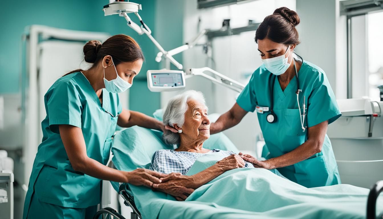 Dedicated nurses taking care of a patient. - AI Generated Artwork ...