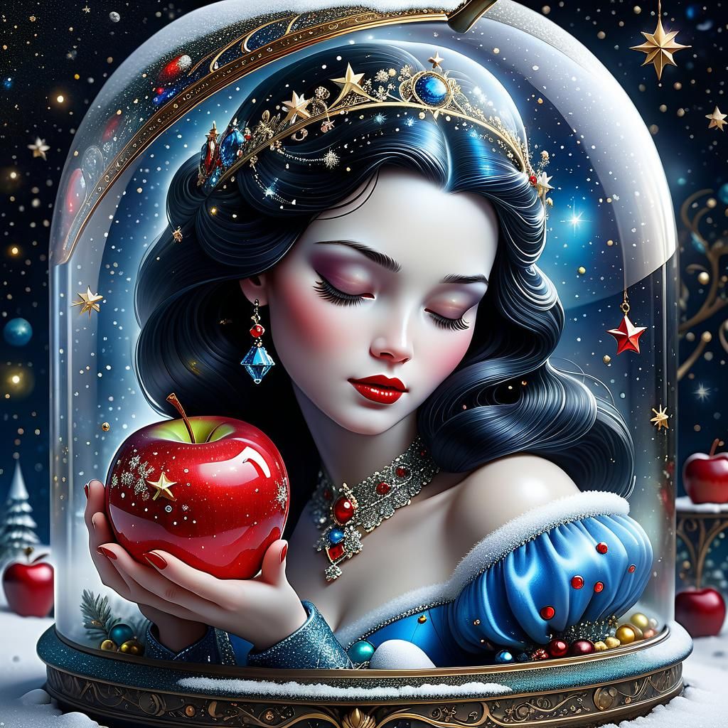 Snow White - AI Generated Artwork - NightCafe Creator