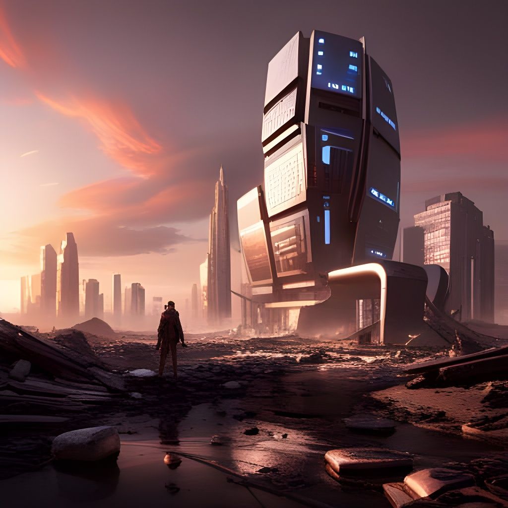 BUILDING 1 - AI Generated Artwork - NightCafe Creator