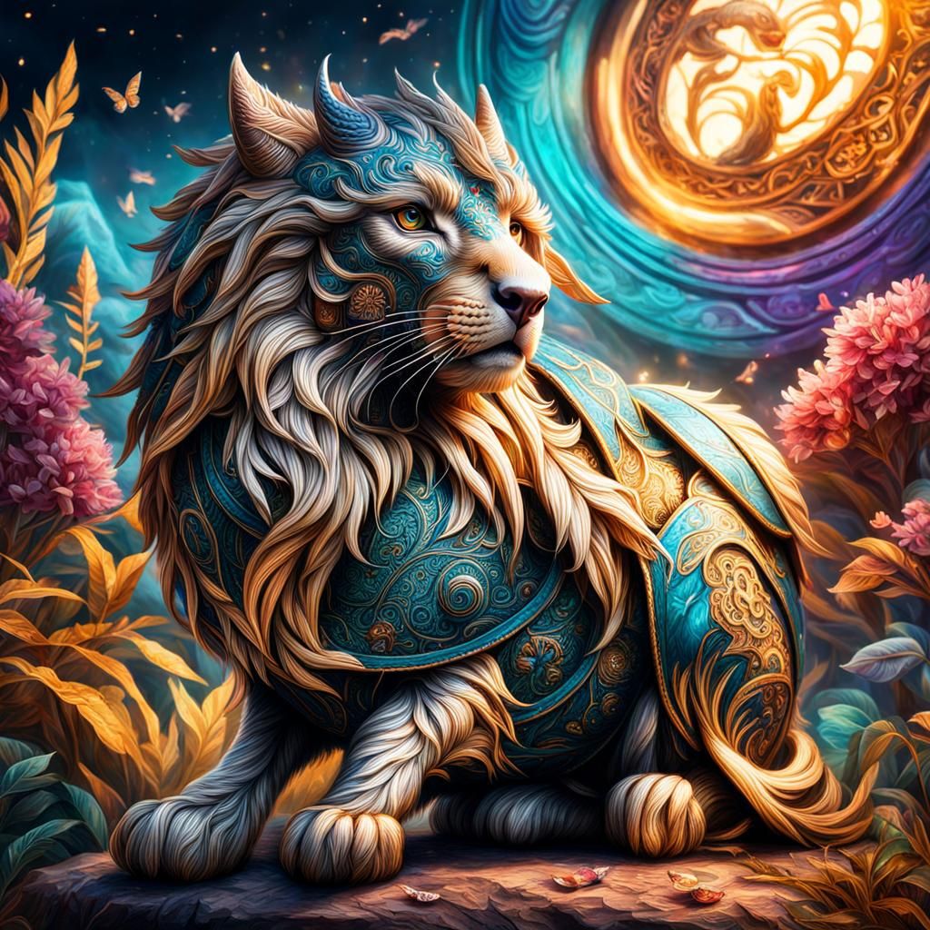 Mythical Pets - AI Generated Artwork - NightCafe Creator