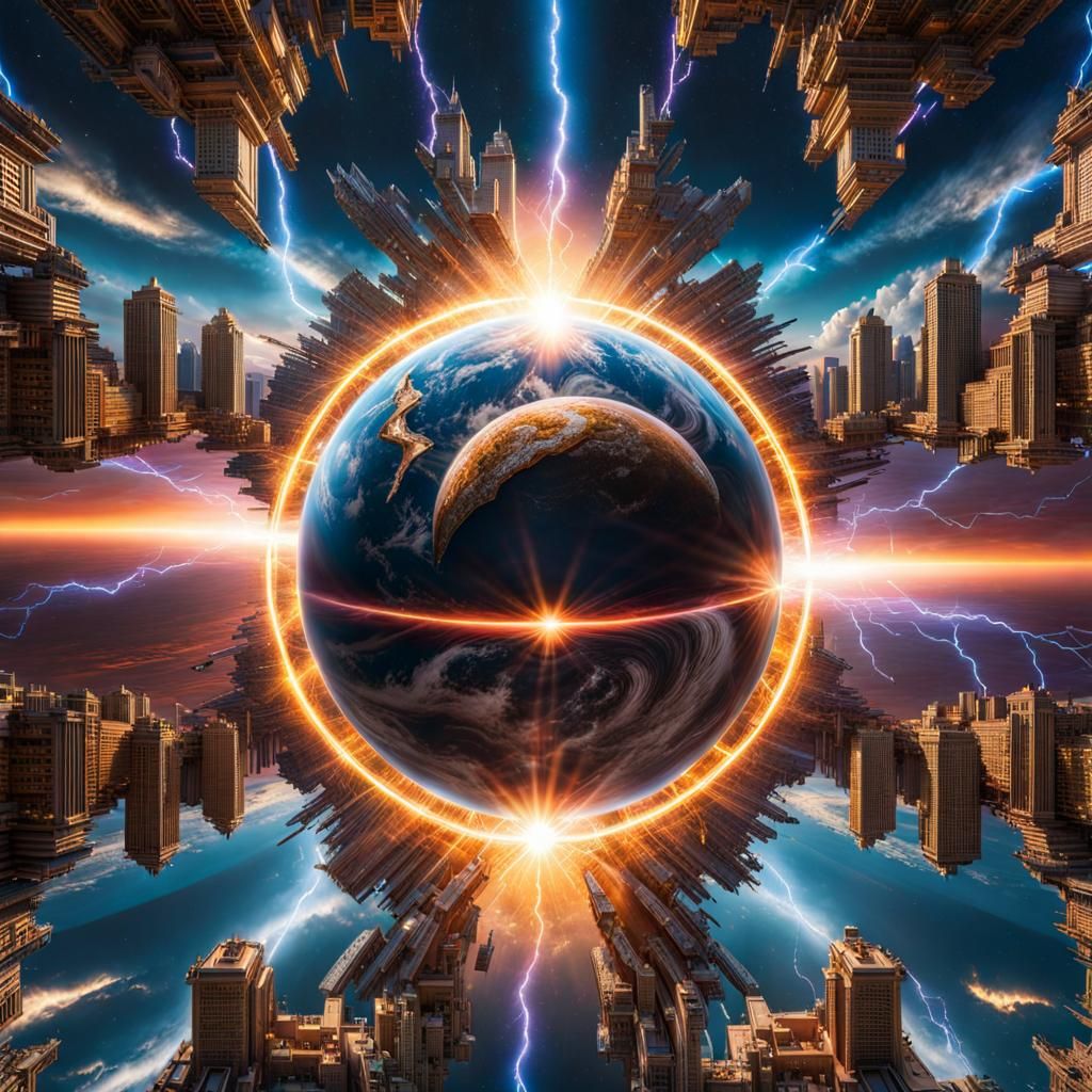 The Chaotic Order - AI Generated Artwork - NightCafe Creator