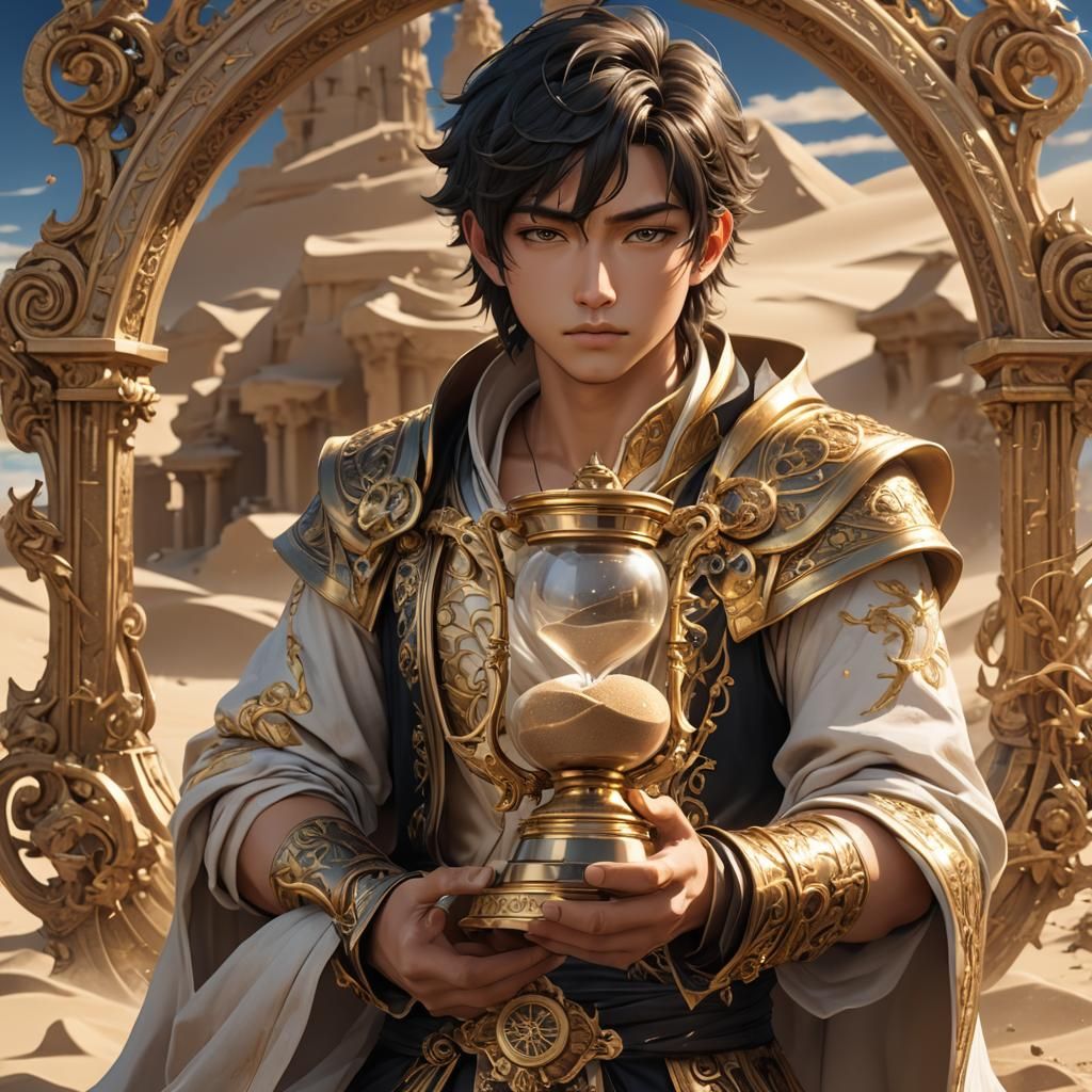 Young God of Time - AI Generated Artwork - NightCafe Creator