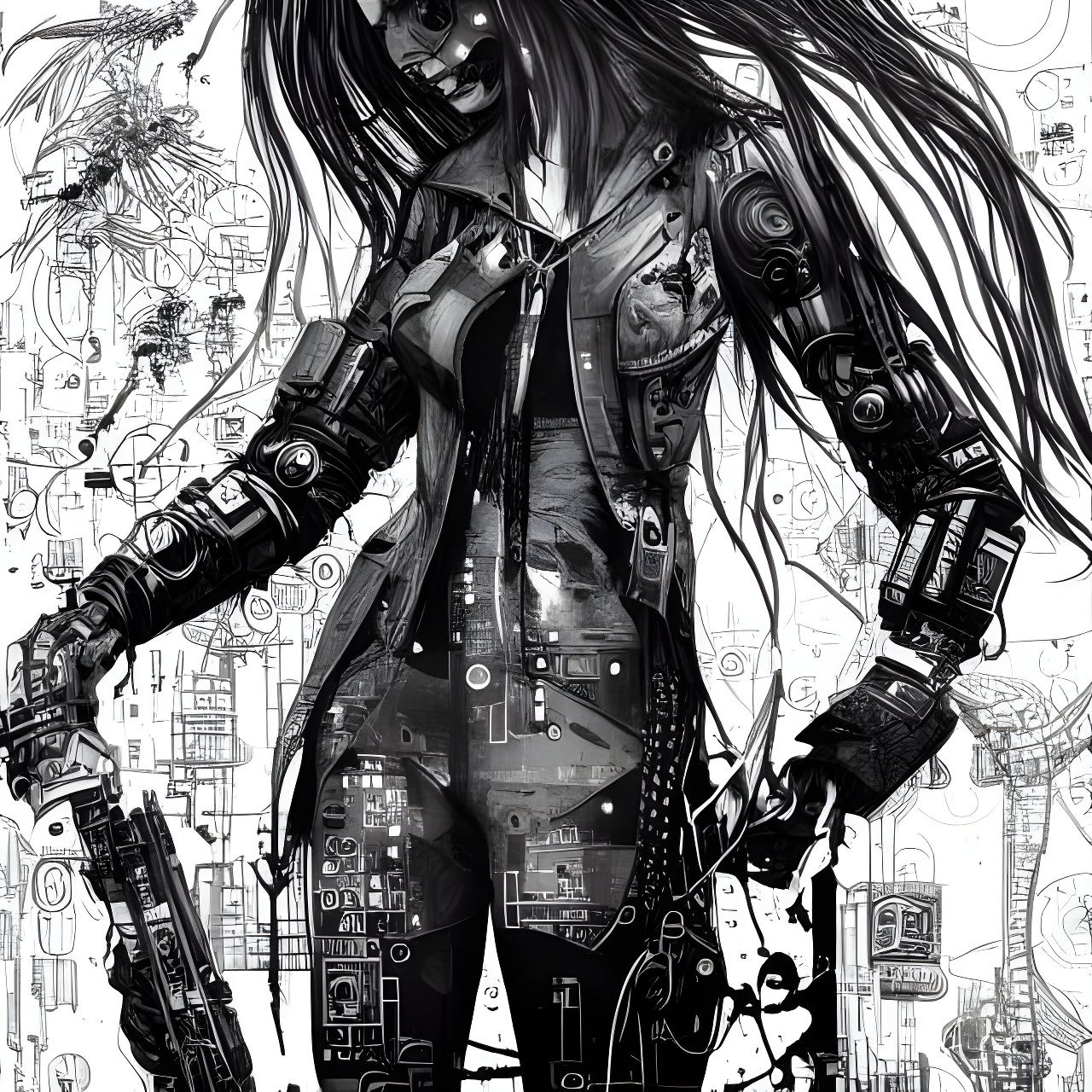 Technomancer 4 - AI Generated Artwork - NightCafe Creator