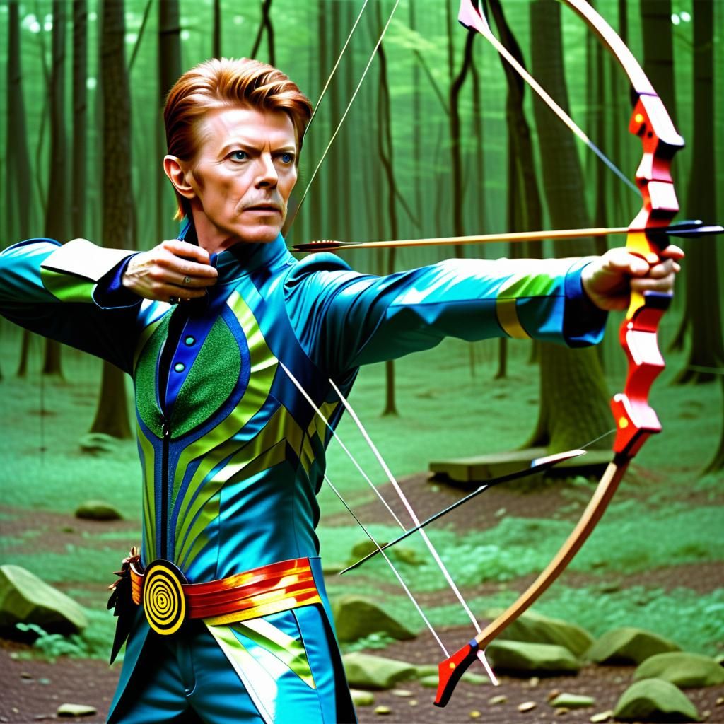 David Bowie - AI Generated Artwork - NightCafe Creator