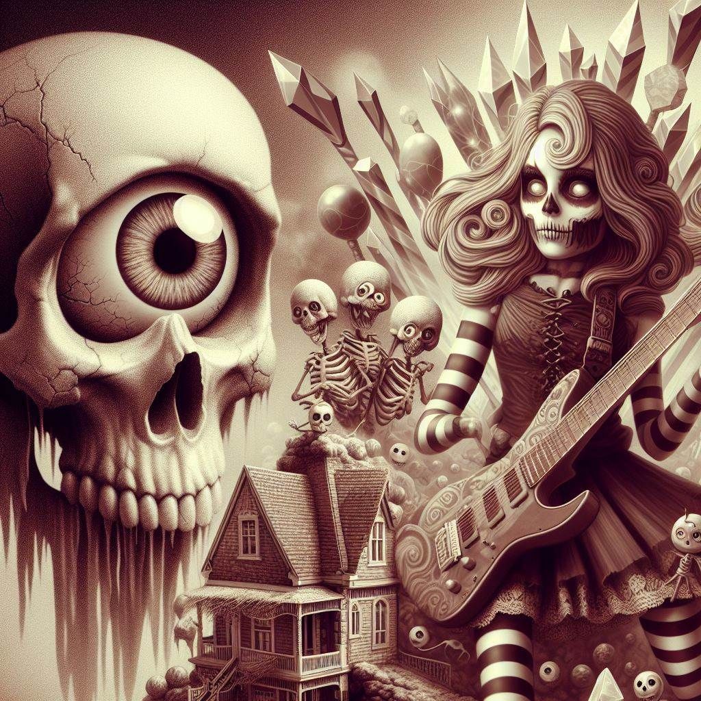 Death Rocker - AI Generated Artwork - NightCafe Creator