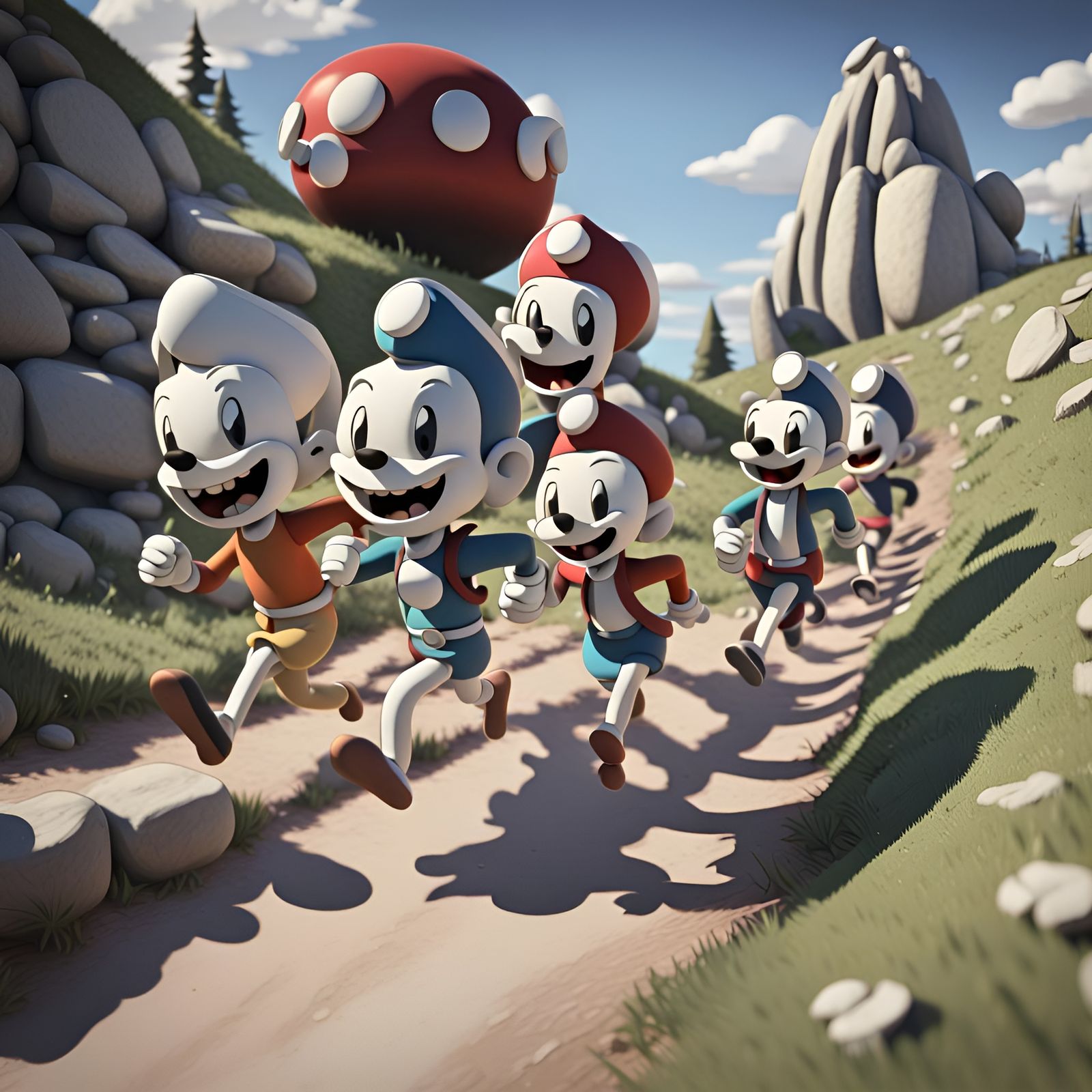 Toony - AI Generated Artwork - NightCafe Creator