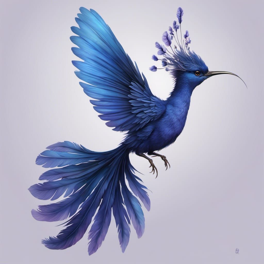 Fancy Fae Bird - AI Generated Artwork - NightCafe Creator