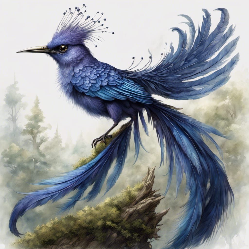 Fancy Fae Bird - AI Generated Artwork - NightCafe Creator