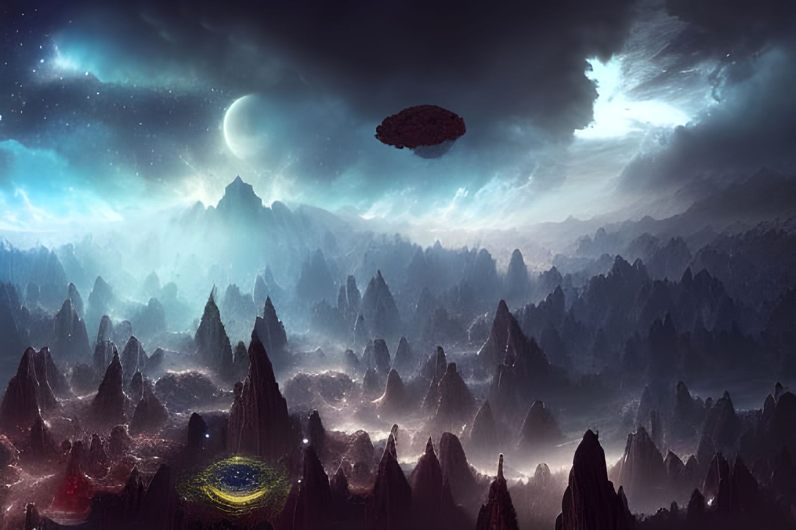 Undiscovered Lands - AI Generated Artwork - NightCafe Creator