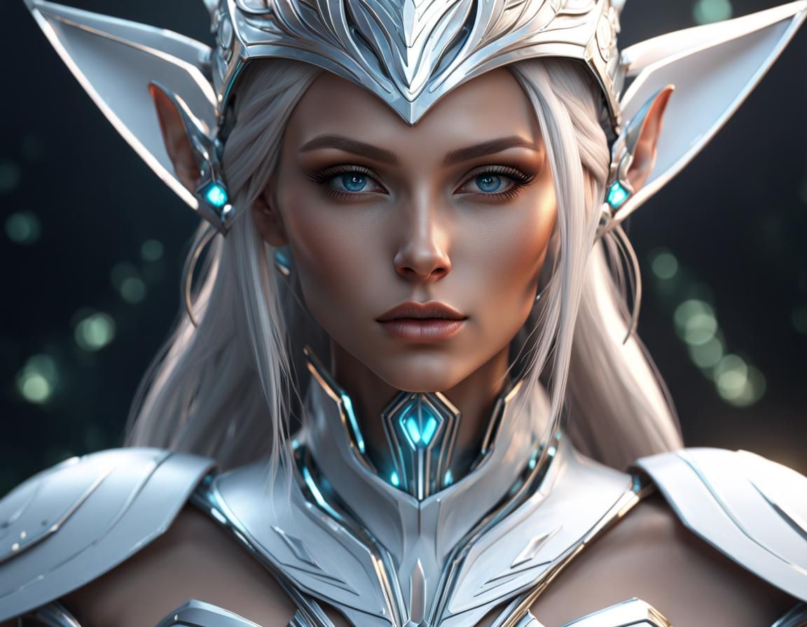Celestial Elf - AI Generated Artwork - NightCafe Creator
