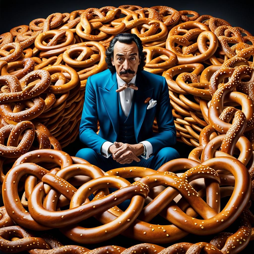 Pretzel Man - AI Generated Artwork - NightCafe Creator