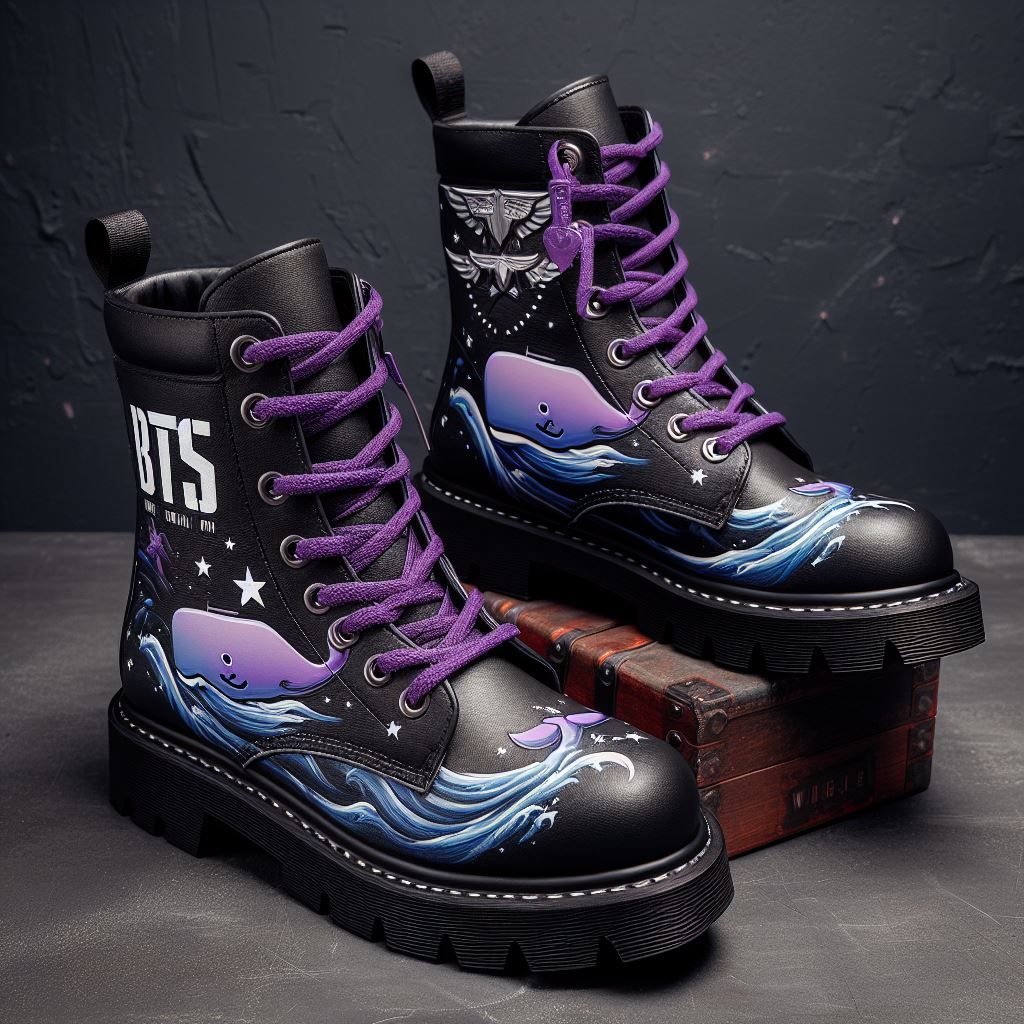 BTS Whalien boots - AI Generated Artwork - NightCafe Creator