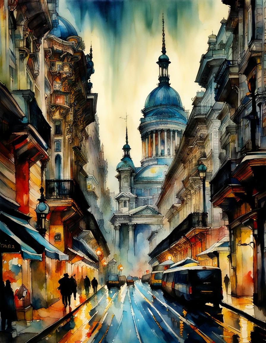 Bucharest - AI Generated Artwork - NightCafe Creator