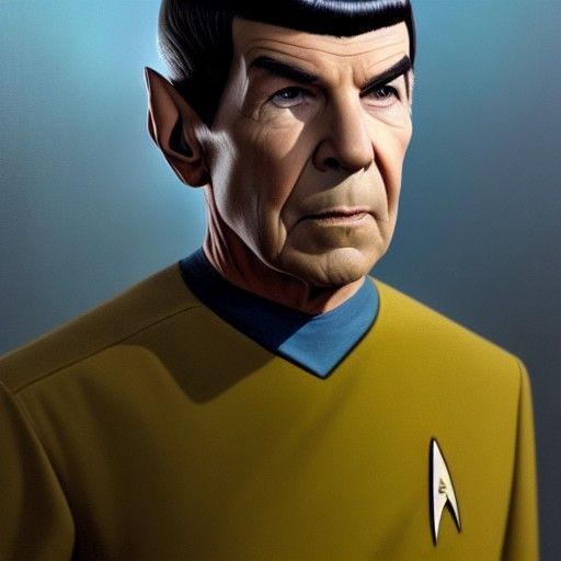 Mr Spock - AI Generated Artwork - NightCafe Creator