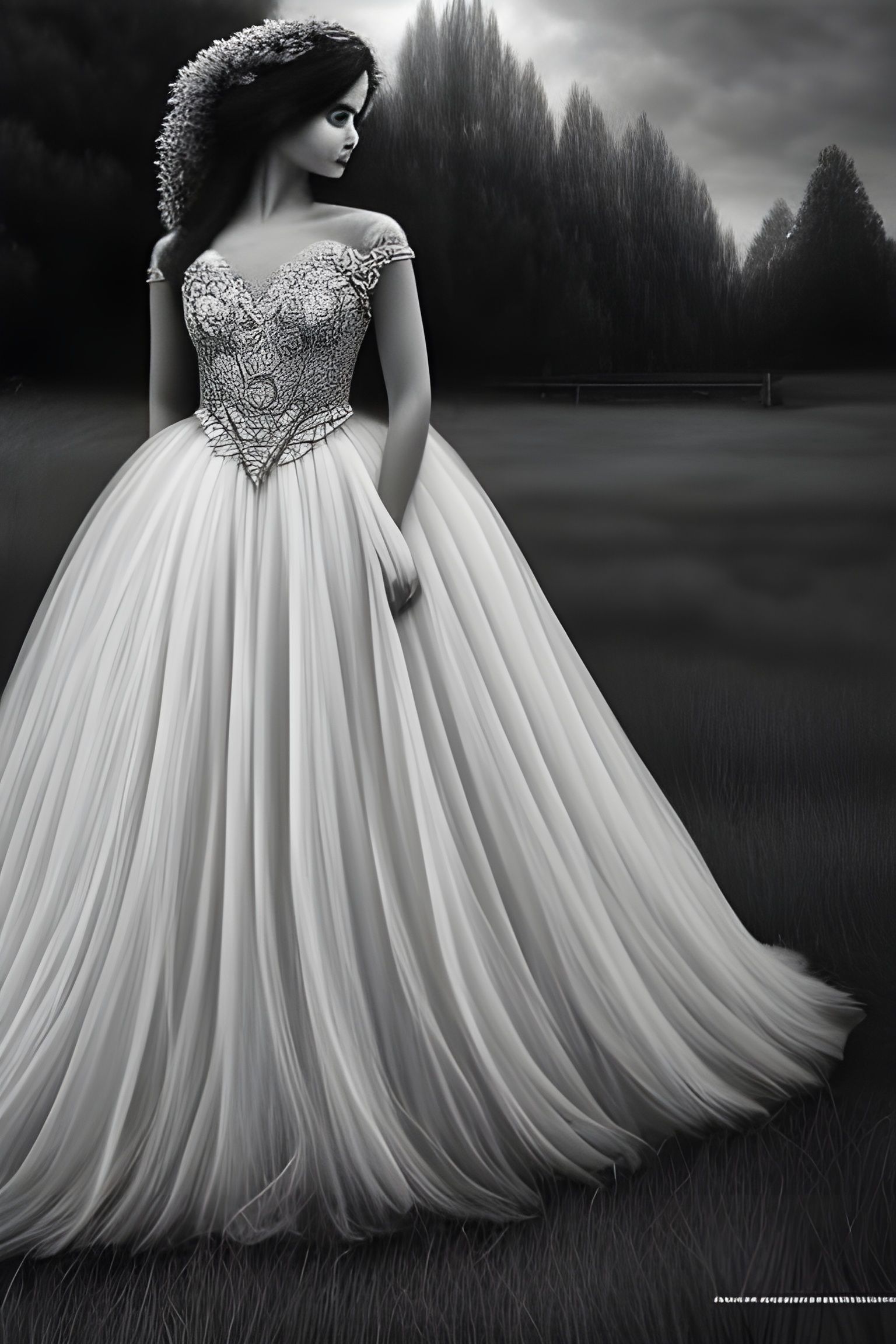 prom princess - AI Generated Artwork - NightCafe Creator