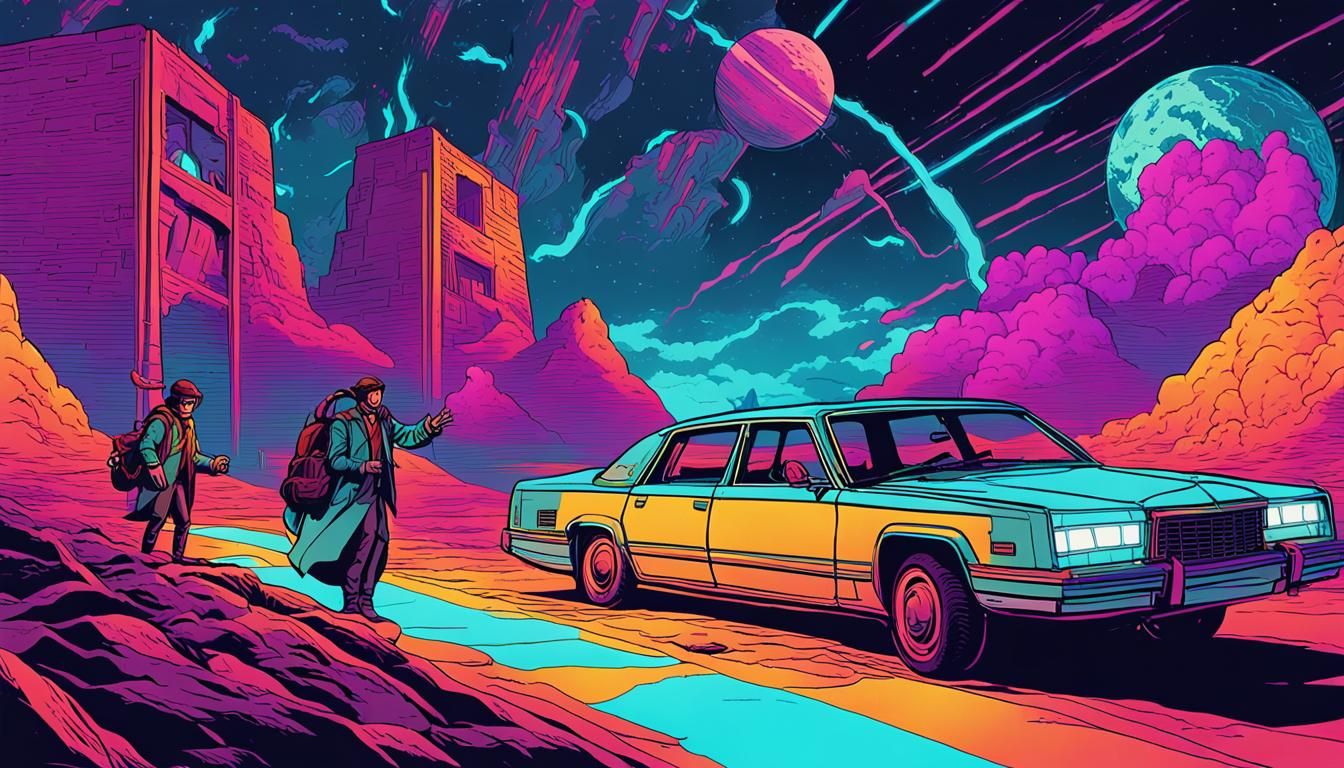 Time Travel Adventure - AI Generated Artwork - NightCafe Creator