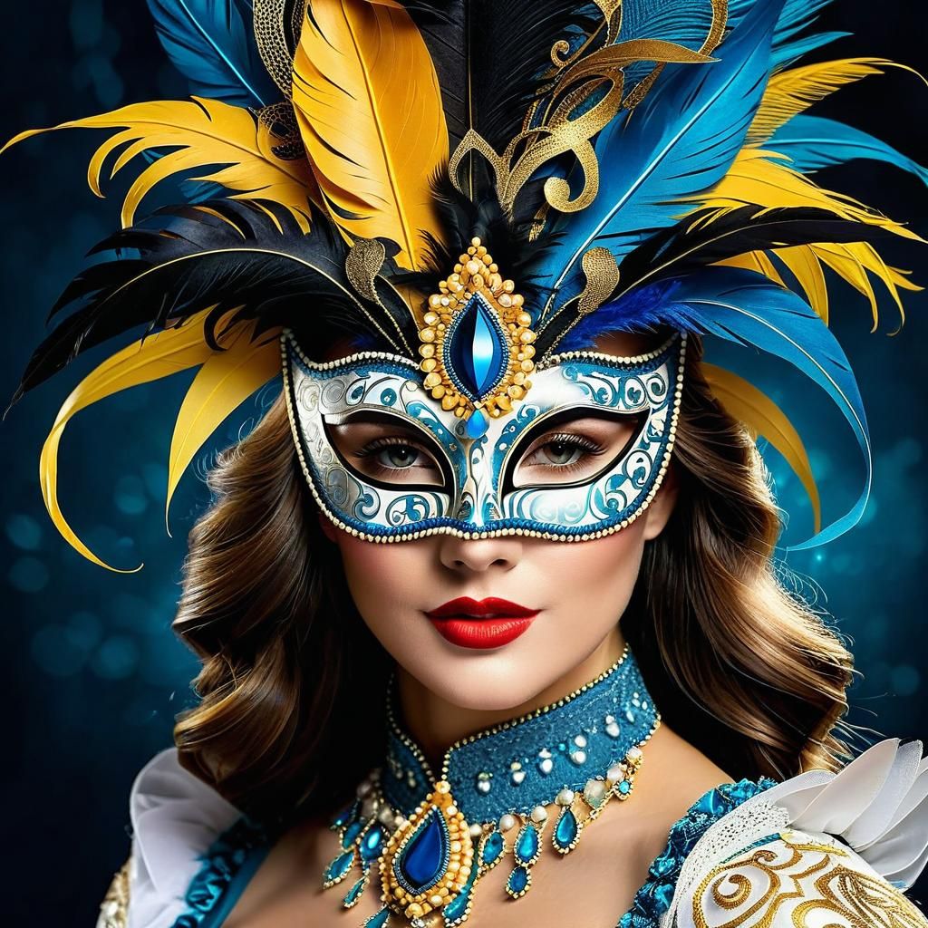 Welcome to the Masquerade - AI Generated Artwork - NightCafe Creator