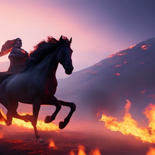 Into Battle - AI Generated Artwork - NightCafe Creator