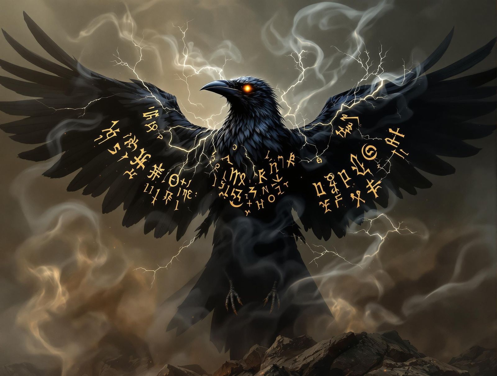 Coalescing Shadow (Flux Ultra) - Mysterious Raven Embodies F...