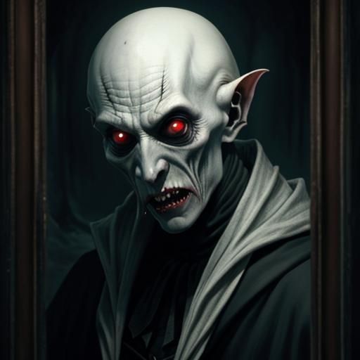 Nosferatu portrait - AI Generated Artwork - NightCafe Creator