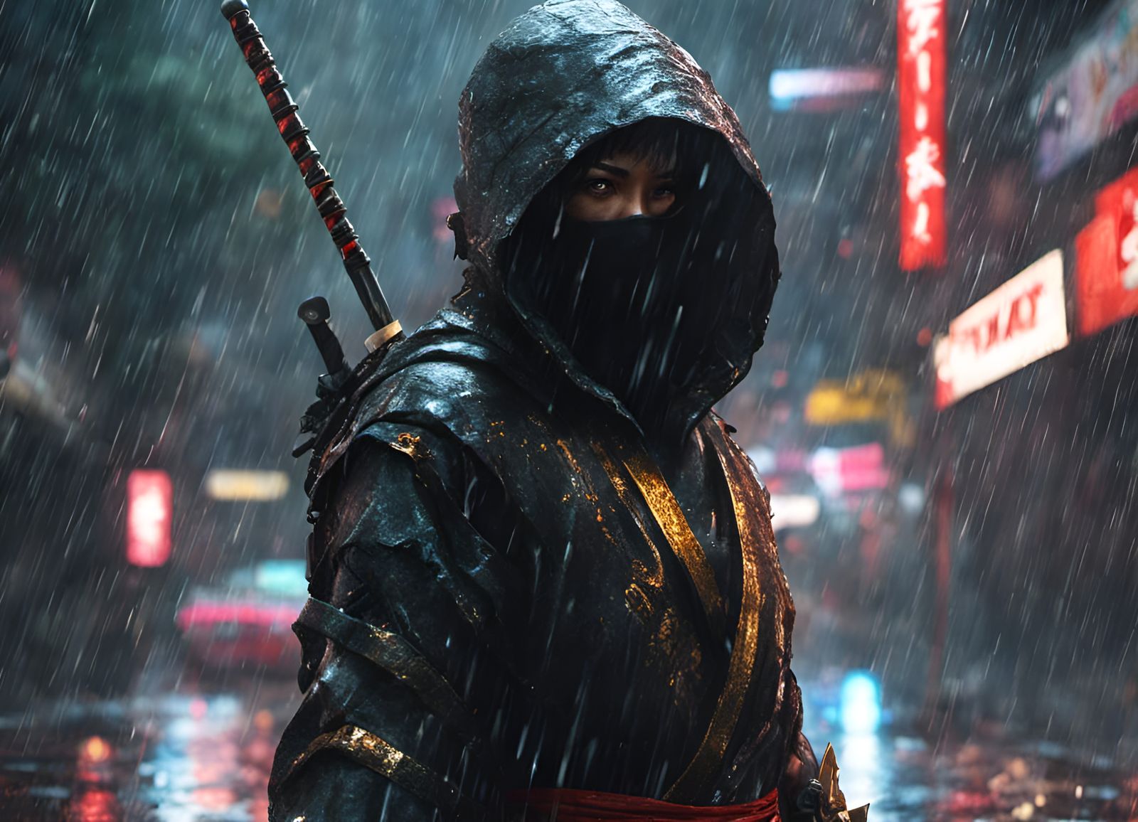 Modern Ninja - AI Generated Artwork - NightCafe Creator