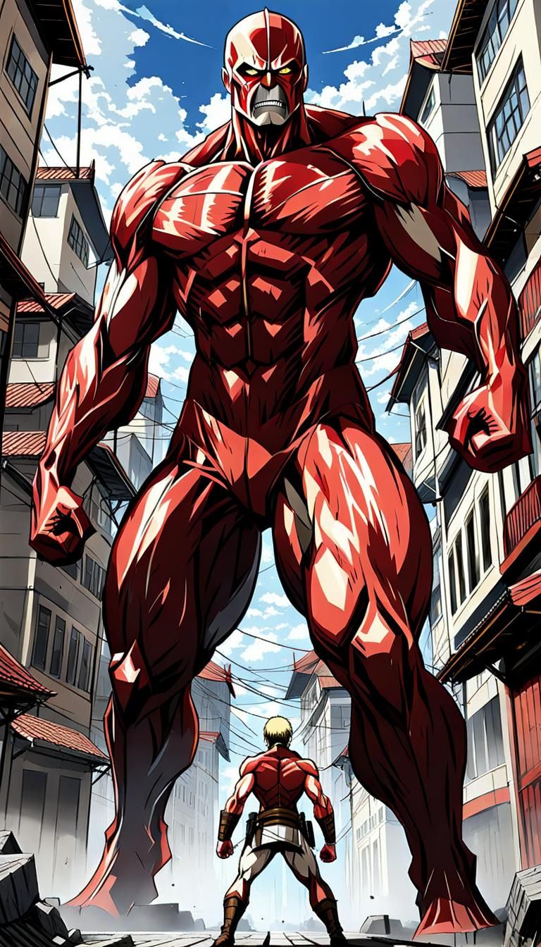 AoT - Collosal Titan - AI Generated Artwork - NightCafe Creator