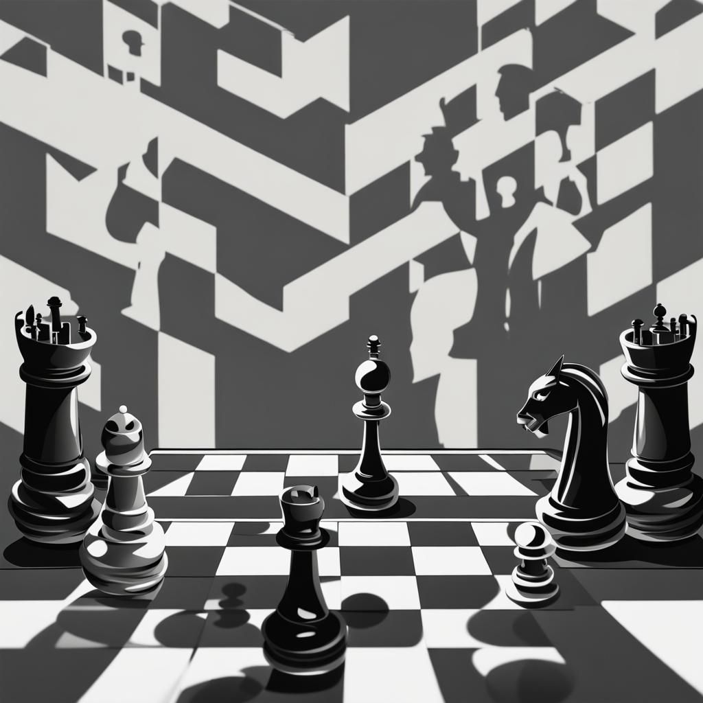 The Chess Conundrum - AI Generated Artwork - NightCafe Creator