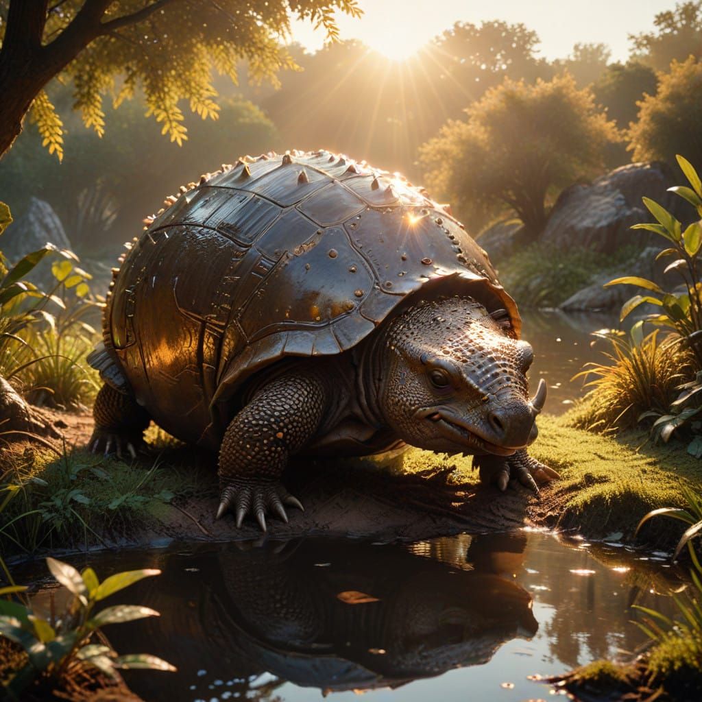 The Armored Glyptodon - The Armored Glyptodon