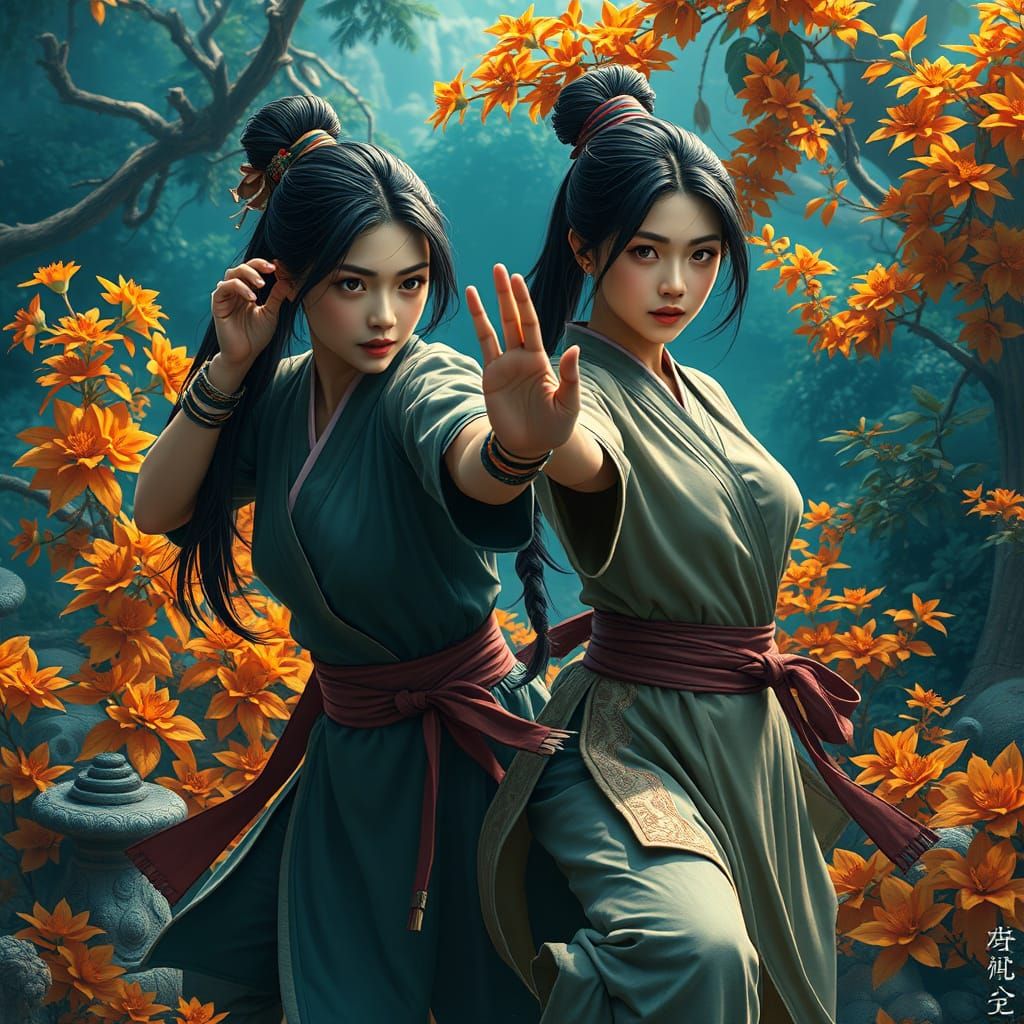 Ng Mui and Yim Wing Chun training - Fantasy Martial Artists ...