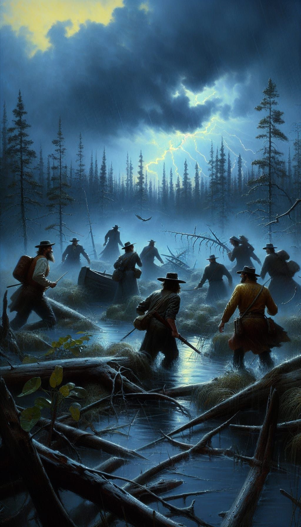 The Call of the Swamp Lands - AI Generated Artwork - NightCafe Creator