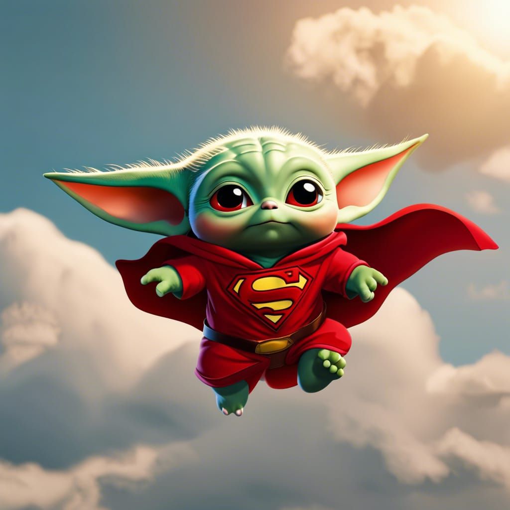 Grogu Has Super Power! - AI Generated Artwork - NightCafe Creator