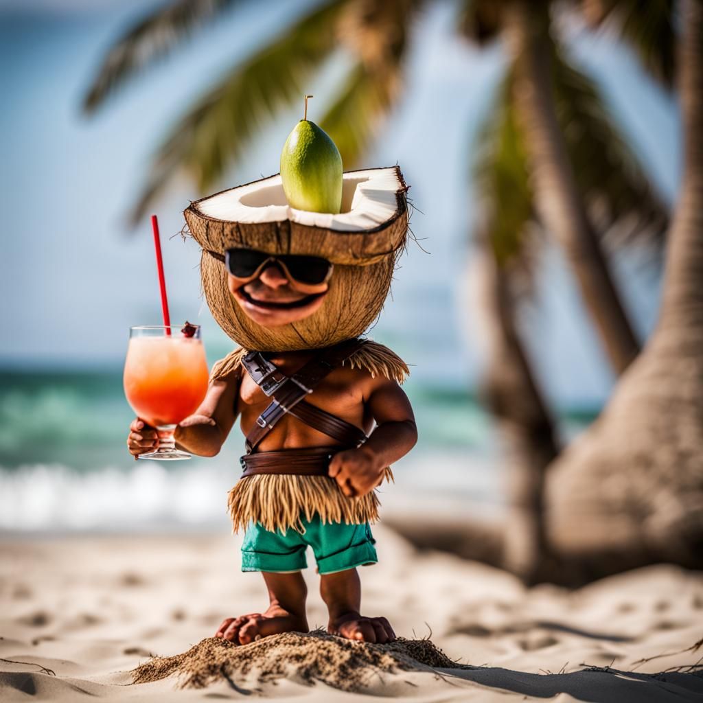 Coconut - AI Generated Artwork - NightCafe Creator