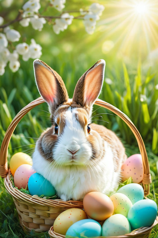Easter Bunny 2 - AI Generated Artwork - NightCafe Creator