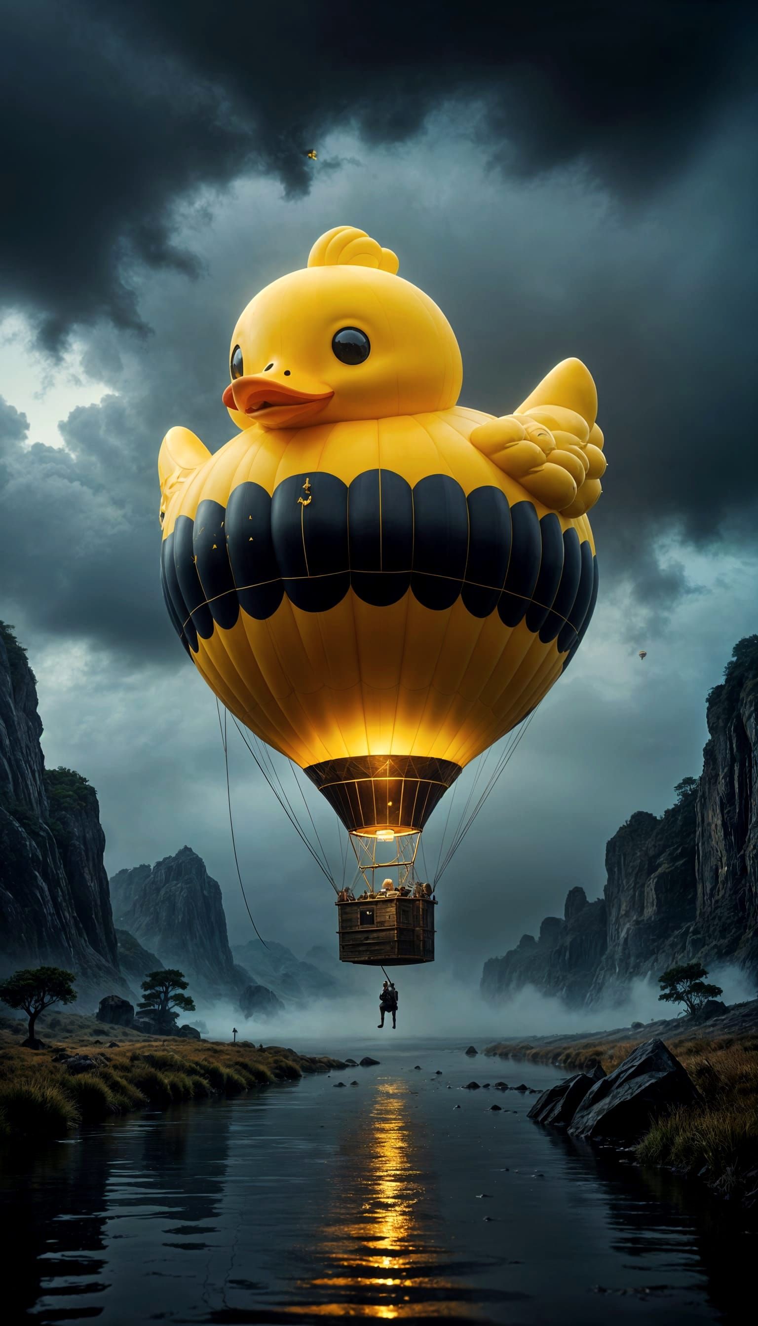 Rubber Ducky Hot Air Balloon - Rubber Ducky Hot Air Balloon