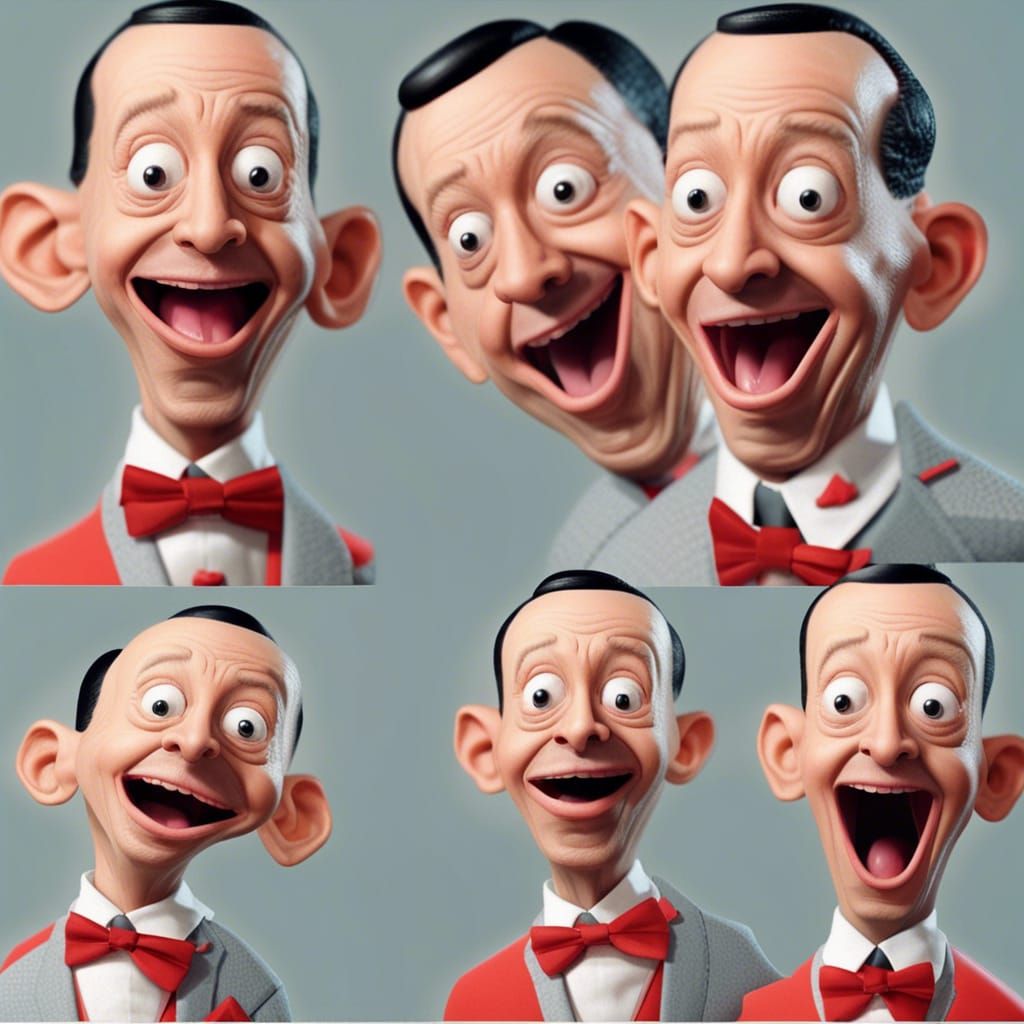 Pee Wee Herman - AI Generated Artwork - NightCafe Creator