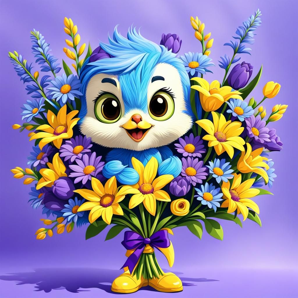 Flowers for you - AI Generated Artwork - NightCafe Creator