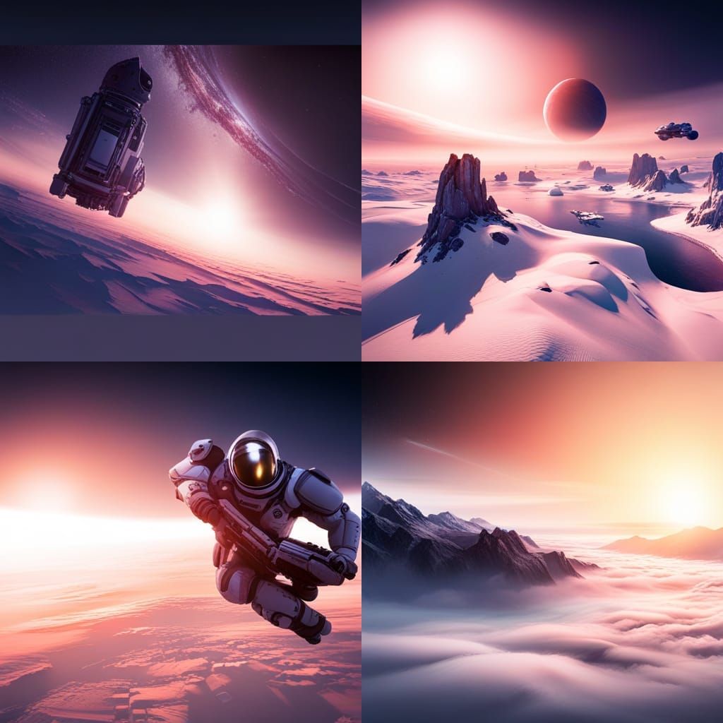 Interstellar - AI Generated Artwork - NightCafe Creator