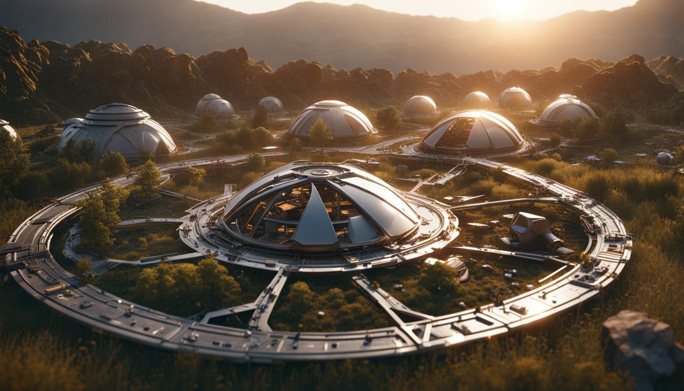 Farm colonies - AI Generated Artwork - NightCafe Creator