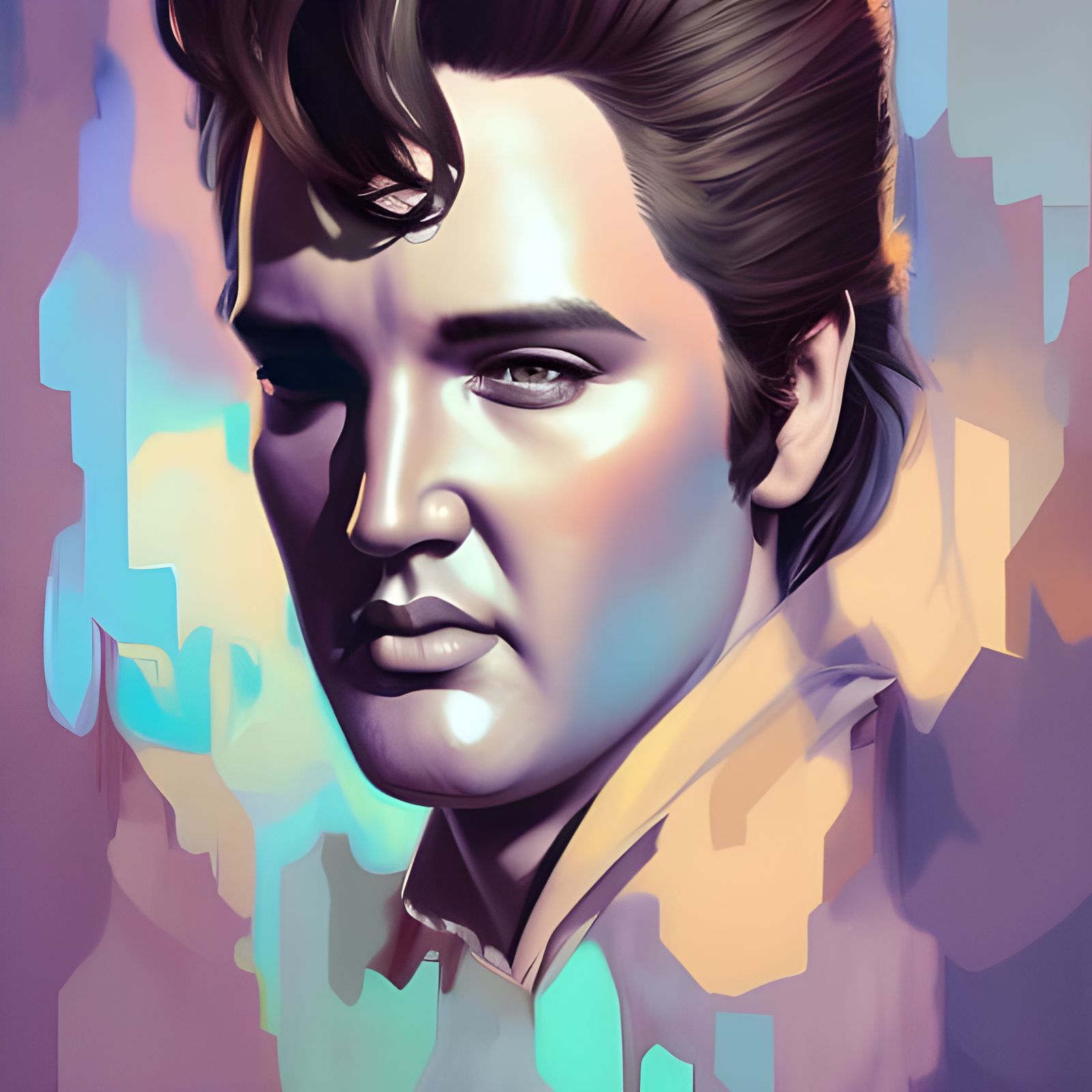 LOVE OF ELVIS - AI Generated Artwork - NightCafe Creator