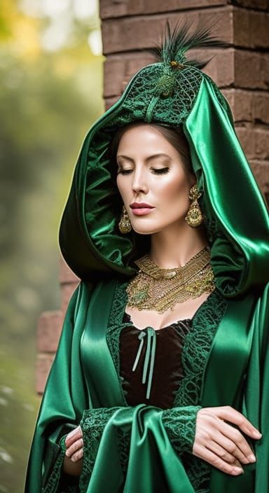 The Green One in Human Form II - AI Generated Artwork - NightCafe Creator