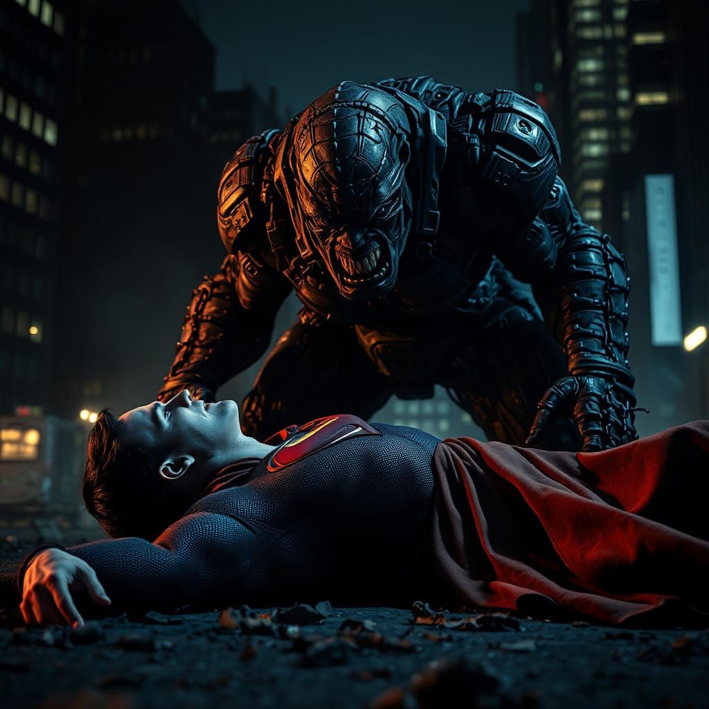 Superman vs Abomination, death of Superman